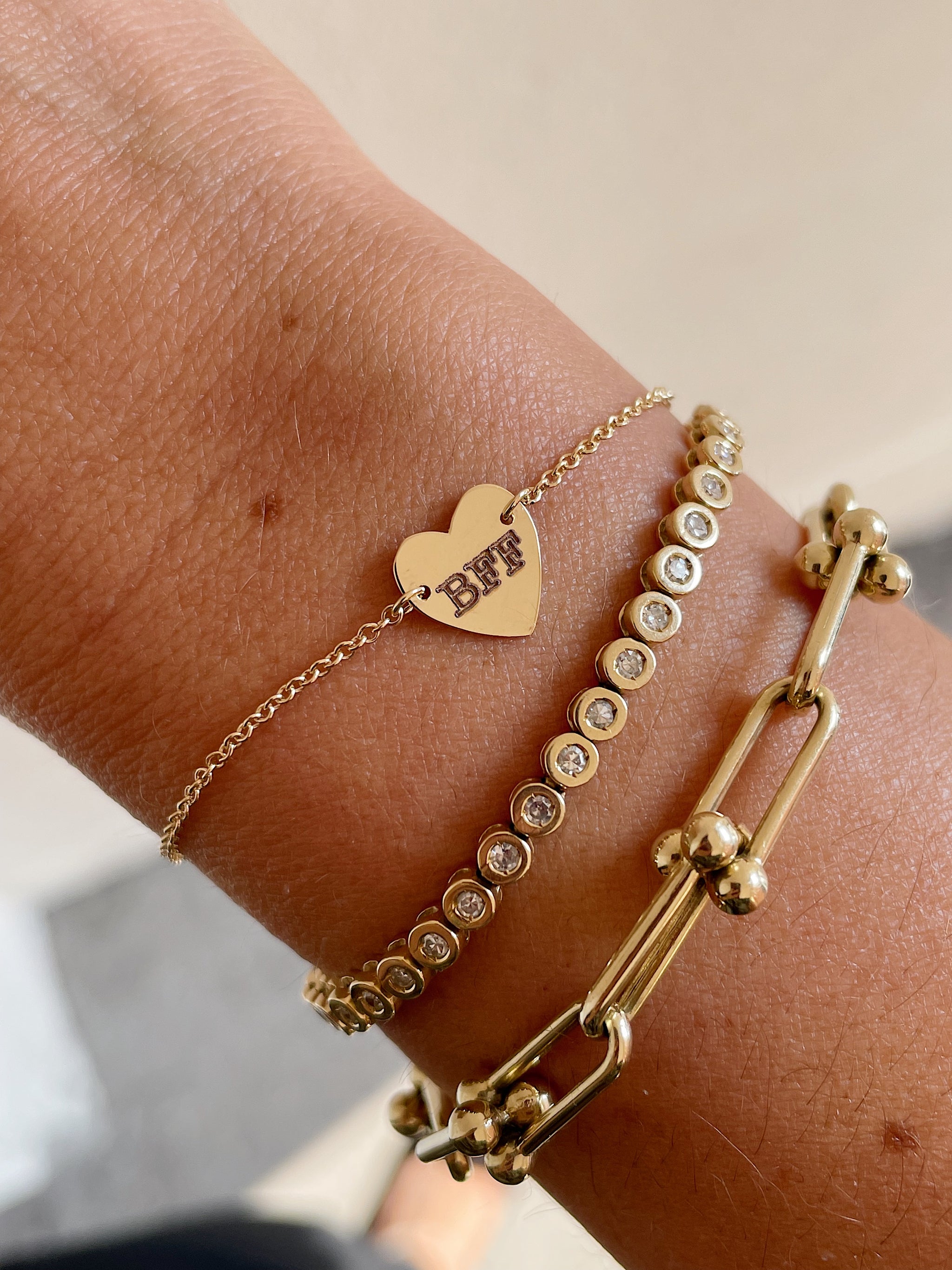 Gold bff bracelets store